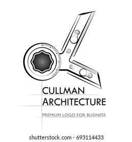 Panel Board Cullman Symbol Perfect Architecture Stock Vector (Royalty ...