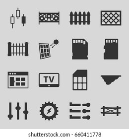 Panel Icons Set 13 Editable Filled Stock Vector (Royalty Free) 792282094