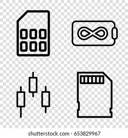 Panel Icons Set Set 4 Panel Stock Vector (Royalty Free) 653829967 ...
