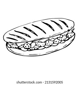 208 Panini sketch Images, Stock Photos & Vectors | Shutterstock