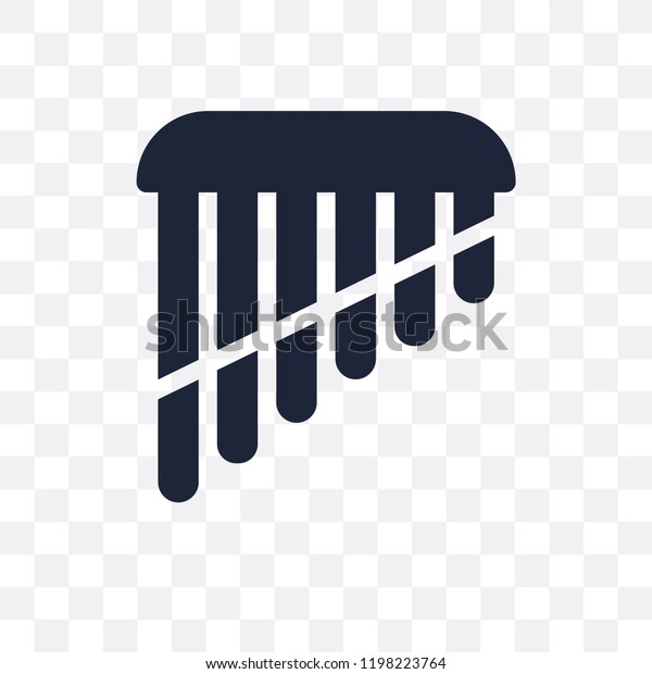 Panpipe Transparent Icon Panpipe Symbol Design Stock Vector (Royalty ...