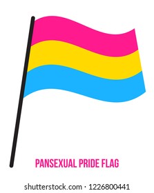Pansexual Pride Flag Vector Illustration Symbol Stock Vector (Royalty ...