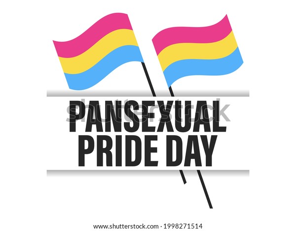 Pansexual Pride Month Pansexual Flags On Stock Vector (Royalty Free ...