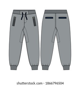 Vektor Stok Pant Design Templates Vector Illustration (Tanpa Royalti ...