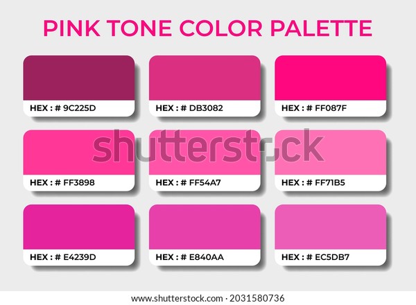Pantone Color Guide Palette Catalog Samples 库存矢量图（免版税）2031580736 ...