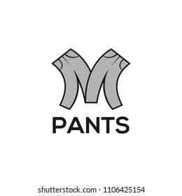 Pants Logo Design Stock Vector (Royalty Free) 1106425154 | Shutterstock