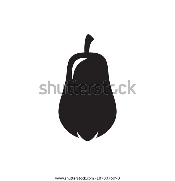 Papaya Icon Symbol Sign Vector Stock Vector (Royalty Free) 1878376090 ...