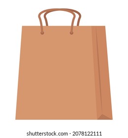 Paper Bag Cartoon Vector Isolated Object Stock Vector (Royalty Free ...