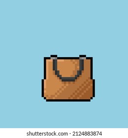 Paper Bag Pixel Art Style Stock Vector (Royalty Free) 2124883874 ...