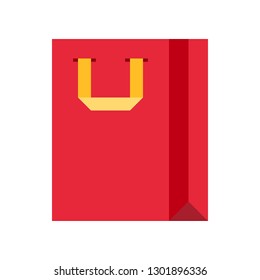 Paper Bag Vector Illustration Flat Design Stock Vector (Royalty Free ...