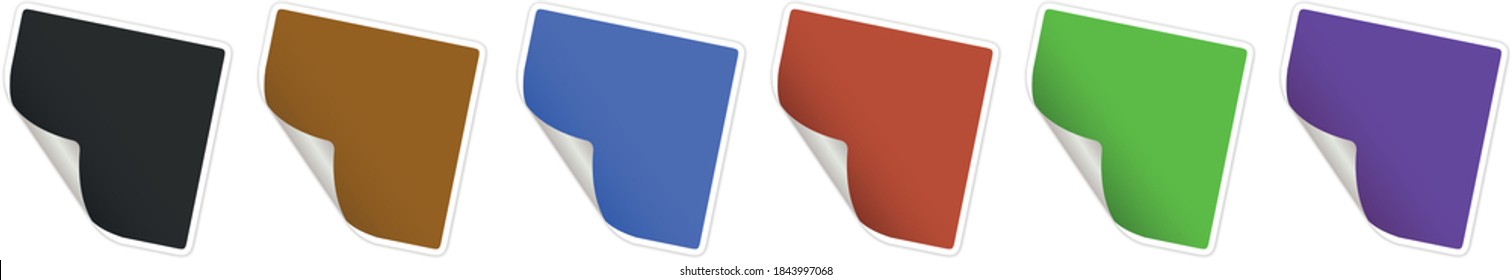 Paper Banners On Transparent Background Stock Vector (Royalty Free ...