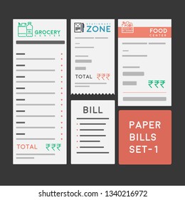 Bank Cheque Set Stock Vector (Royalty Free) 1340220500 | Shutterstock