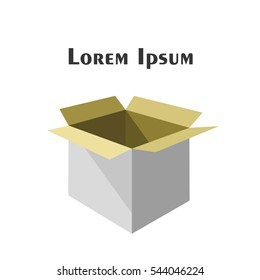 Paper Box Vector Illustration Stock Vector (Royalty Free) 544046224 ...