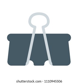 Binder Clip Icon Design Template On Stock Vector (Royalty Free) 1878845290