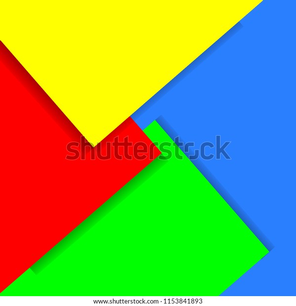 Paper Color Box Illustration Vector Design Stock Vector (Royalty Free ...