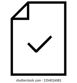 Paper Correct Marks Stock Vector (Royalty Free) 1354016081 | Shutterstock