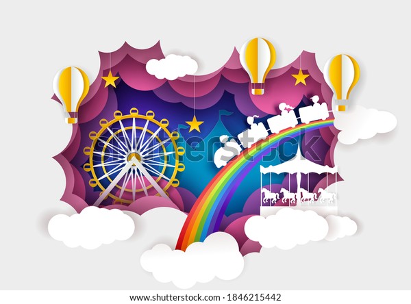 4,684 Amusement Park Paper Images, Stock Photos & Vectors | Shutterstock