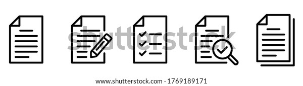 13,104 Written paper icons 图片、库存照片和矢量图 | Shutterstock