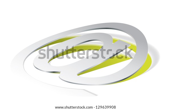 Paper Folding Symbol Perspective View Editable Stock Vector (Royalty ...