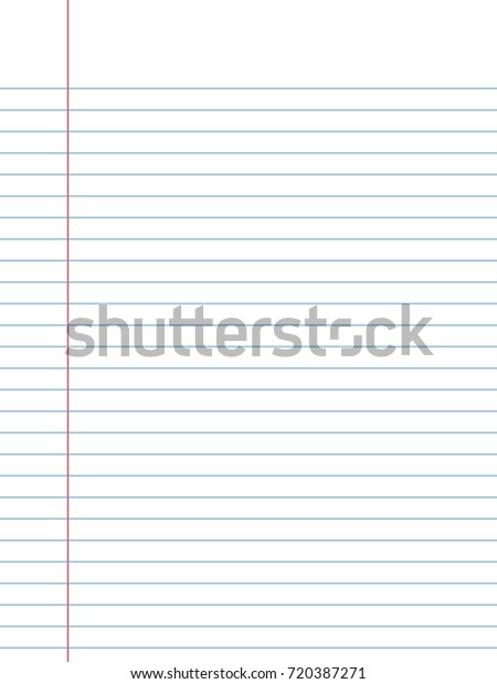 Paper Line Vector Background Detailed Lined Stock Vector (Royalty Free ...