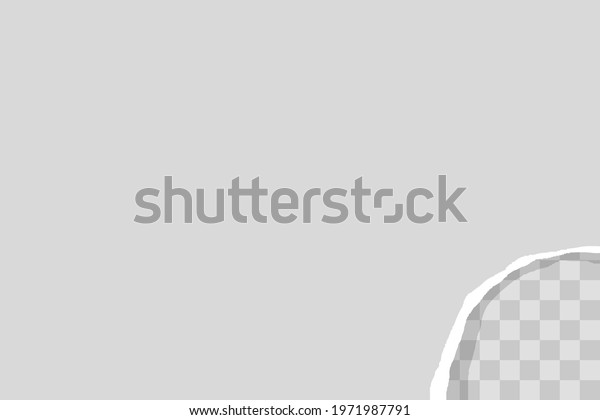 Paper Torn Corner Ripped Page Template Stock Vector (Royalty Free ...