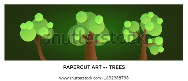 5,352 Papercut Tree Images, Stock Photos & Vectors | Shutterstock