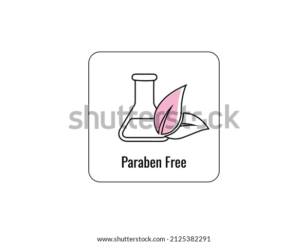 Paraben Free Icon Vector Illustration Stock Vector (Royalty Free ...