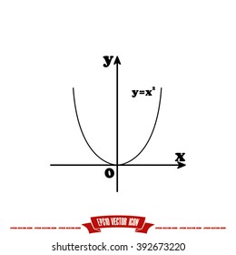 Parabola Icon Stock Vector (Royalty Free) 392673220 | Shutterstock