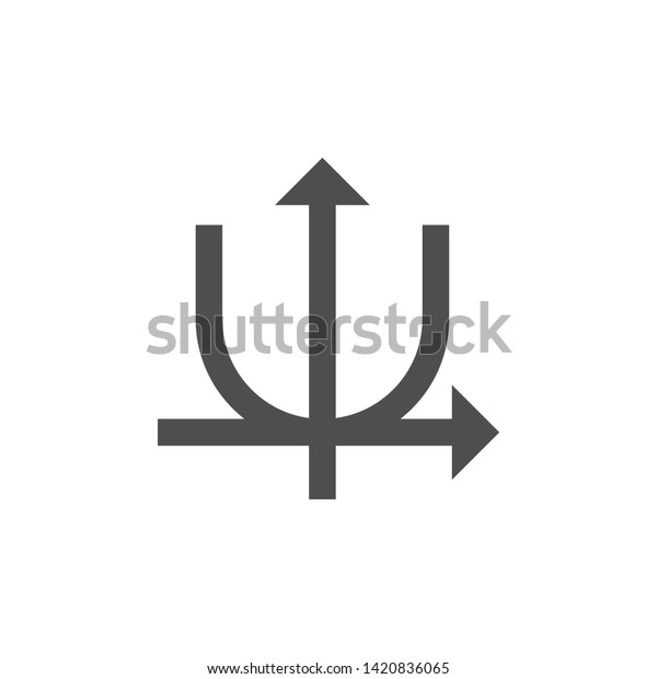 Parabola Shape Sign Math Symbol Modern Stock Vector (Royalty Free ...
