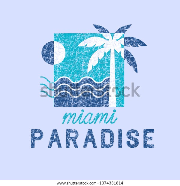 Paradise Icon Illustration Design Stock Vector (Royalty Free ...