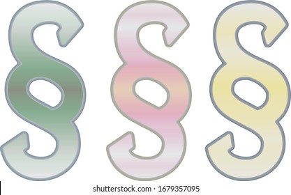 Paragraph Sign Vector Illustration Paragraph Symbol Stock Vector ...