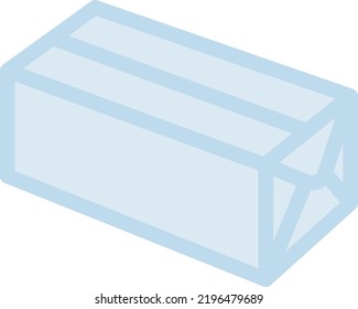 Parcel Vector Illustration On Transparent Background Stock Vector ...