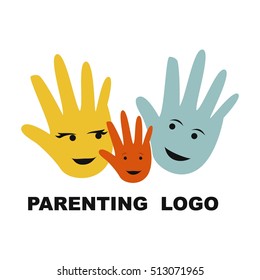 Parenting Logo Family Logo Stock Vector (Royalty Free) 513071965