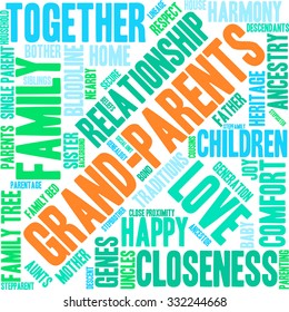 Parents Word Cloud On White Background Stock Vector (Royalty Free ...