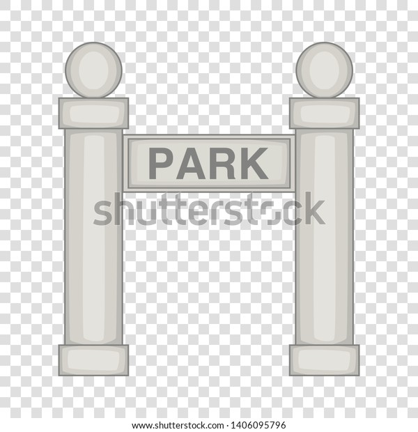 Park Icon Cartoon Illustration Park Vector Stock Vector (Royalty Free ...