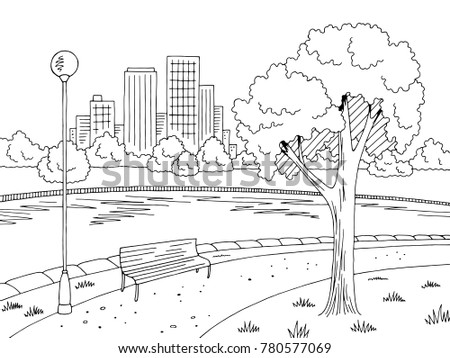 Park Drawing | Free download on ClipArtMag