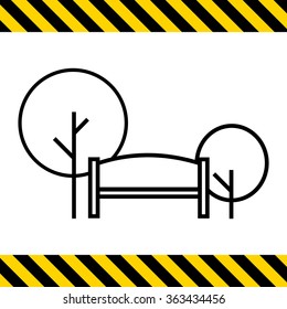 Park Sign Stock Vector (Royalty Free) 363434456 | Shutterstock