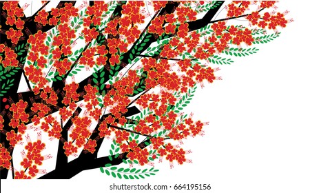 28,451 Flame tree flowers Images, Stock Photos & Vectors | Shutterstock
