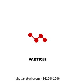 Particle Icon Particle Vector Design Sign Stock Vector (Royalty Free ...