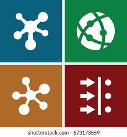 Particle Icons Set Set 4 Particle Stock Vector (Royalty Free) 673173559 ...