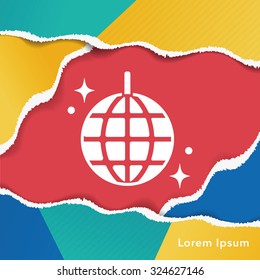 Party Ball Icon Stock Vector (Royalty Free) 324627146 | Shutterstock