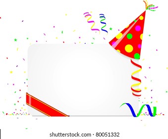 Party Card Stock Vector (Royalty Free) 80051332
