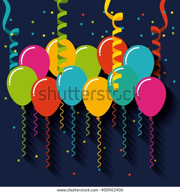 Party Celebration Design Stock Vector (Royalty Free) 400962406