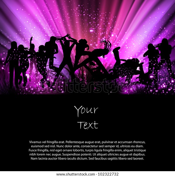 Party Color Background Illustration Stock Vector (Royalty Free) 102322732