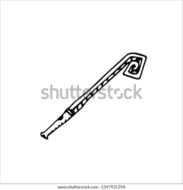 Party Horn Vector Sketch Stock Vector (Royalty Free) 1347931394 ...
