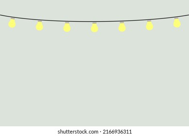 Party Light Bulb Background Illustrator Stock Vector (Royalty Free ...