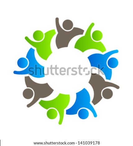 Party People 9 Logo Template Icon Stock Vector (Royalty Free) 141039178 ...