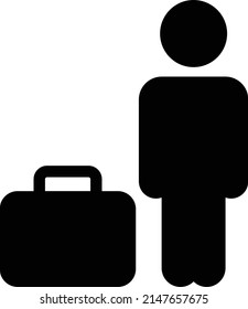 Passenger Vector Illustration On Transparent Background Stock Vector ...