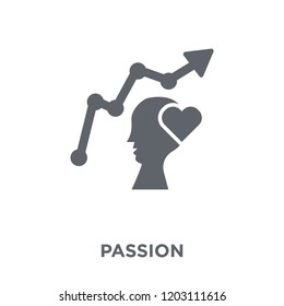 Passion Icon Passion Design Concept Collection Stock Vector (Royalty ...