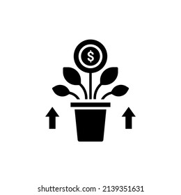 Passive Income Icon Vector Logotype Stock Vector (Royalty Free ...